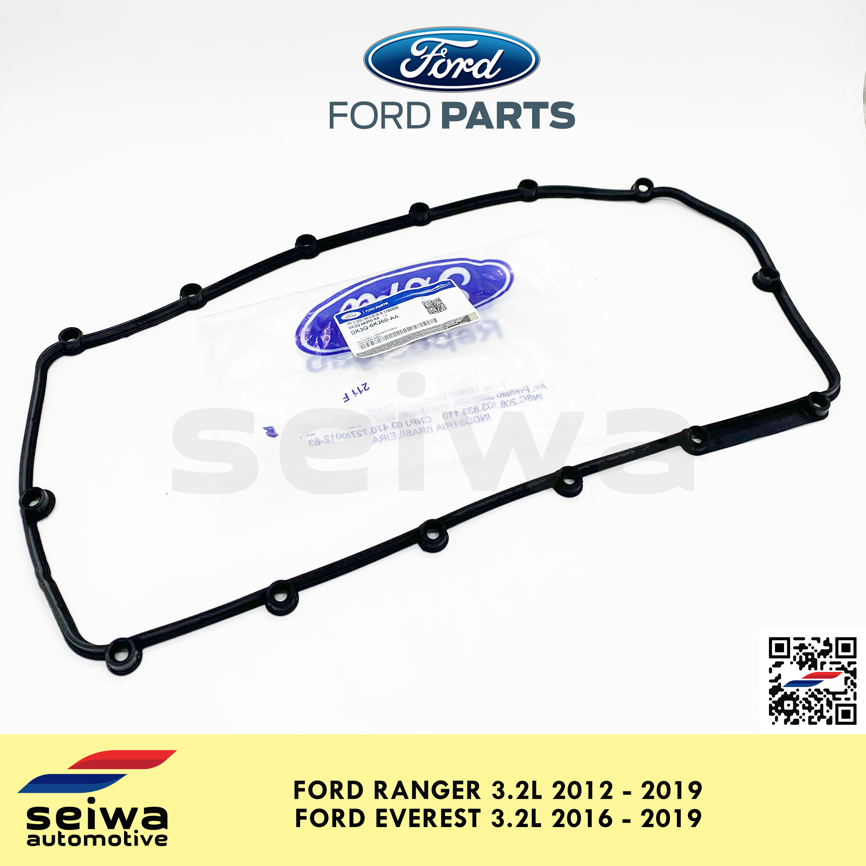 [2012 - 2019 3.2L] Ford Ranger Valve Cover Gasket - [2016 - 2019 3.2L ...