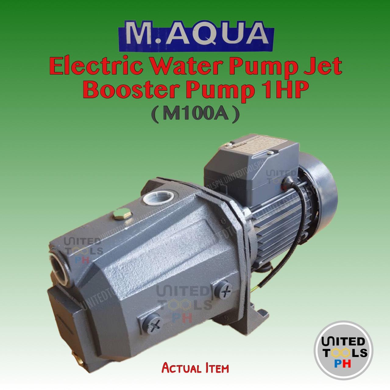 M.AQUA Electric Water Pump Jet Booster Pump 1.3HP | Lazada PH