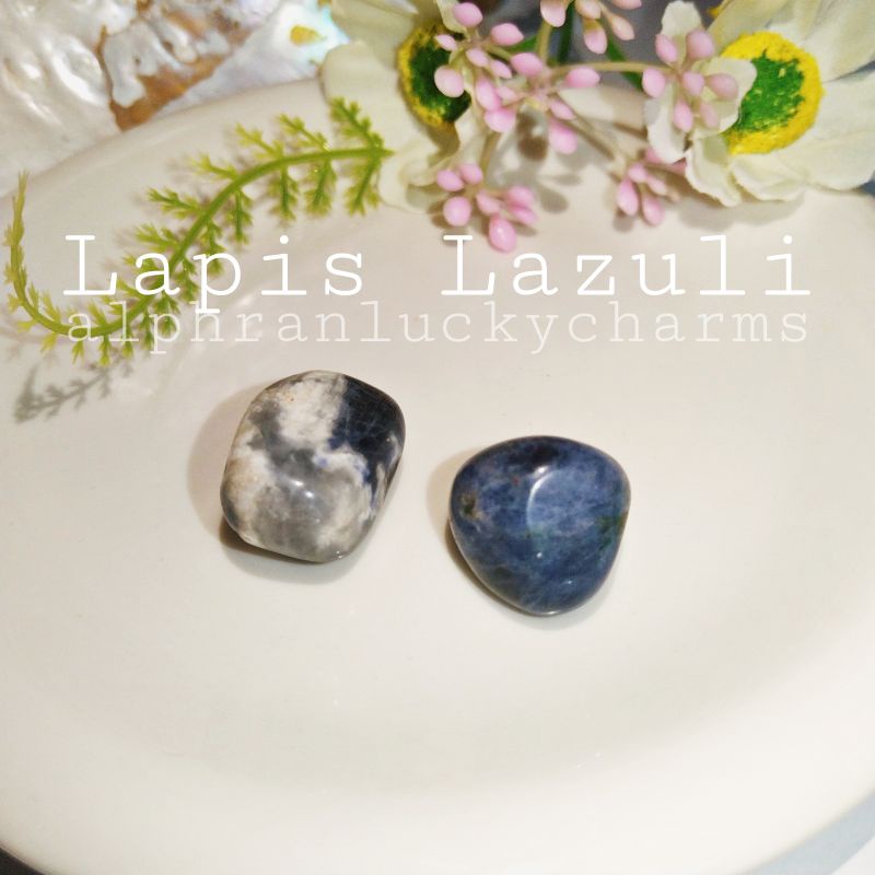 Lapis Lazuli Tumbled Stone Est 30g | Lazada PH