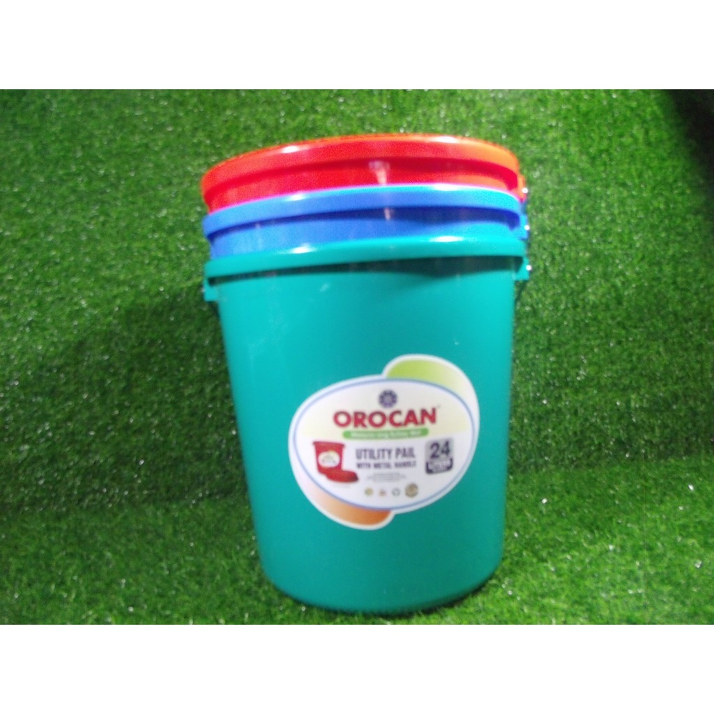 ↂ 24 Liters Orocan Pail with handle or timba | Lazada PH