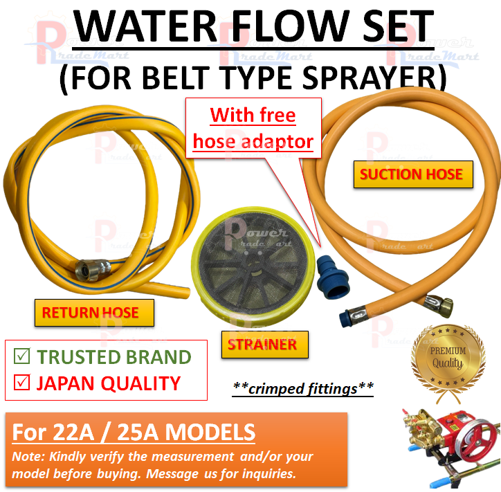 Suction Hose / Return Hose / Overflow Hose with crimped Fittings ...