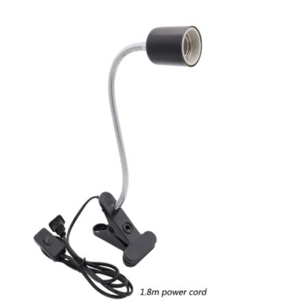 Reptile Heat Lamp Basking Spot Lamp UVA UVB Full Spectrum Sun Lamp with ...