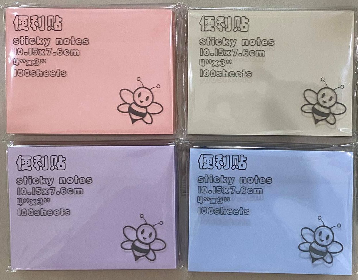 Joy Sticky Notes Neon and Paster Colors Sticky Notes 3x3 2x3 3x4 4x5 ...