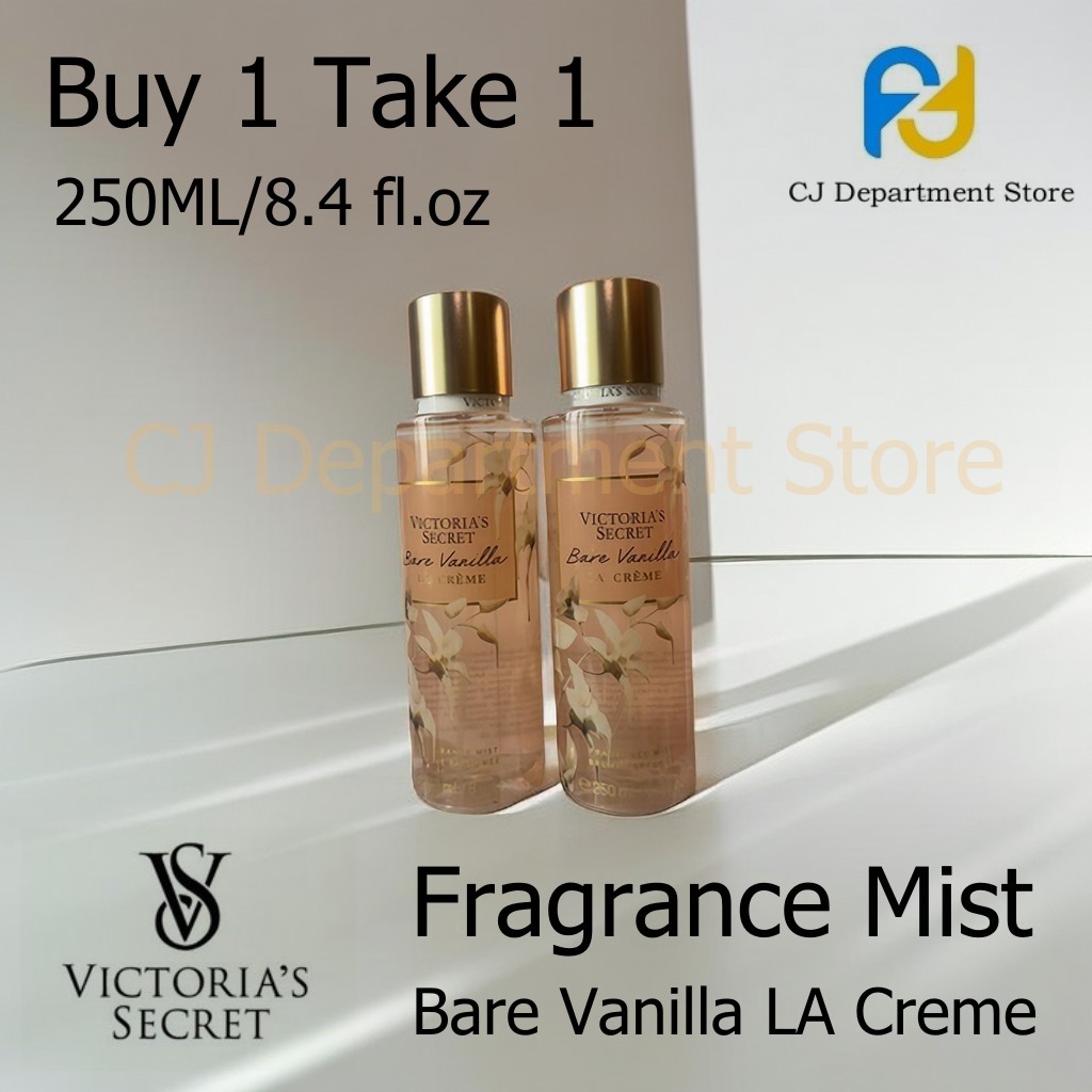 (Buy 1 Take 1）Victoria's Secret Perfume Bare Vanilla La Creme Fragrance ...