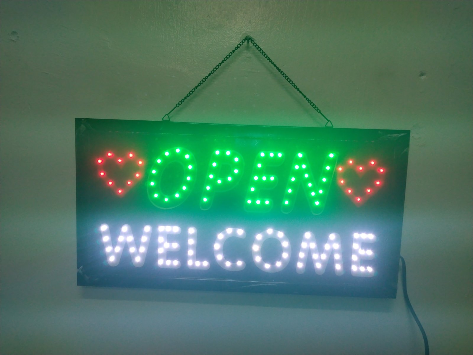 LED SIGNAGE GCASH/OPEN 24 HOURS/WELCOME OPEN/PISO NET/OPEN/CLOSED/GCASH ...