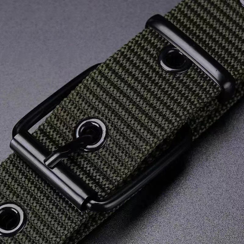 COCOEPPS Men's and women's universal canvas belt Porous design suitable ...