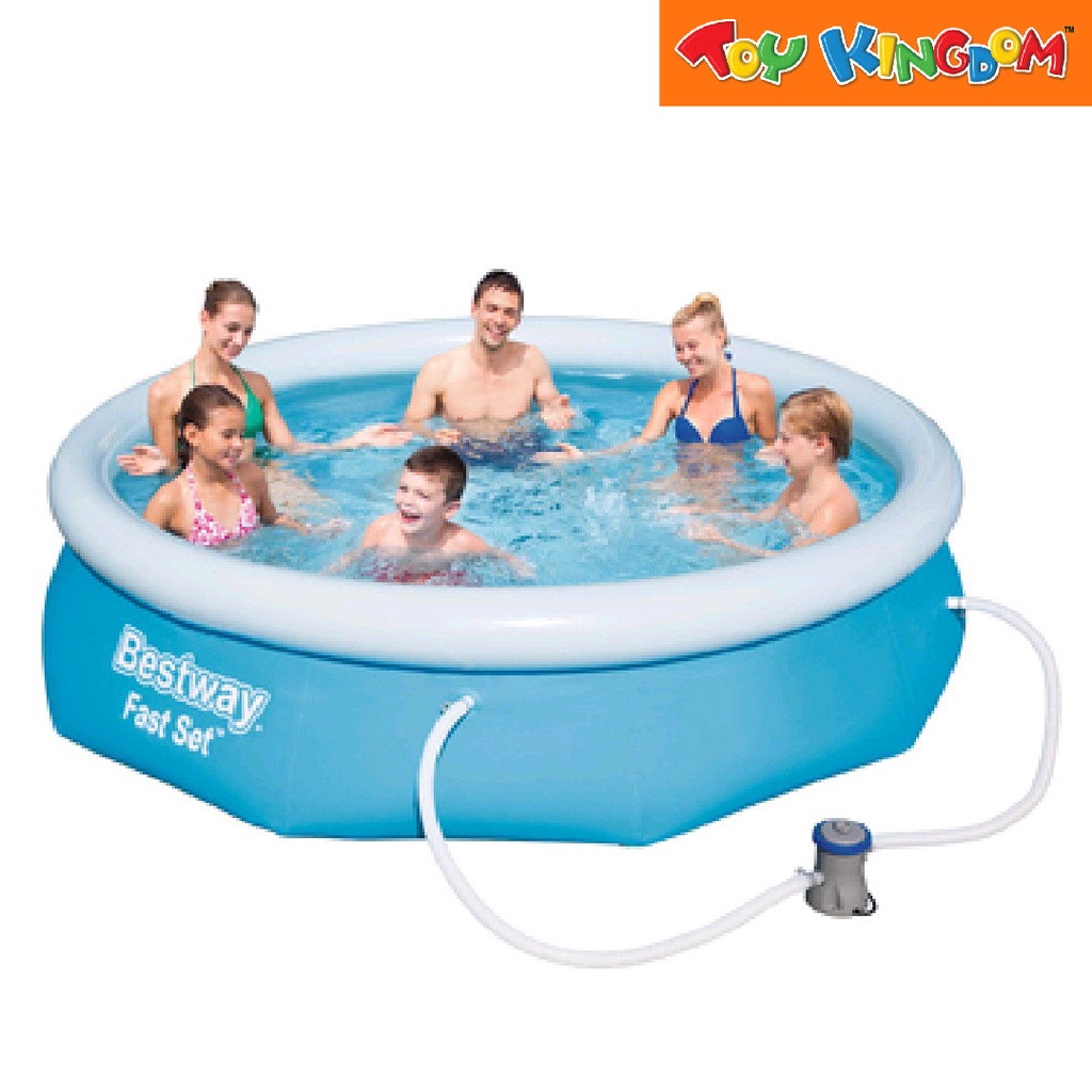 YQzBestway 10ft x 30in Inflatable Swimming Pool Fast Set | Lazada PH