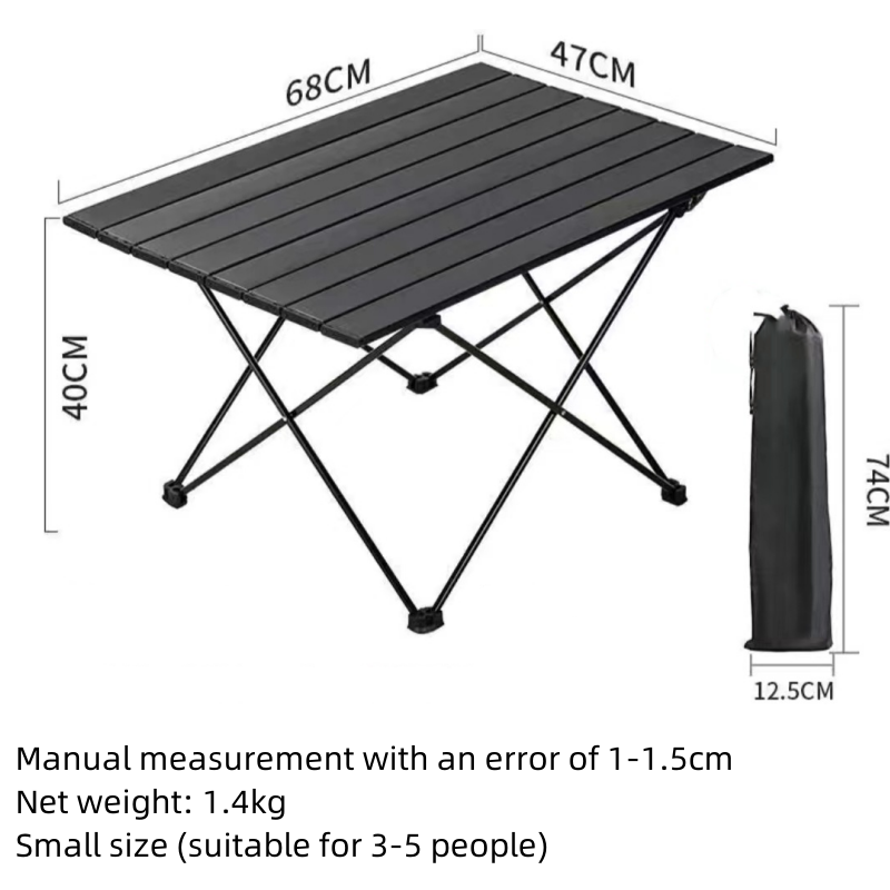 Foldable Table Outdoor Camping Folding Tables Barbecue Multifunction ...