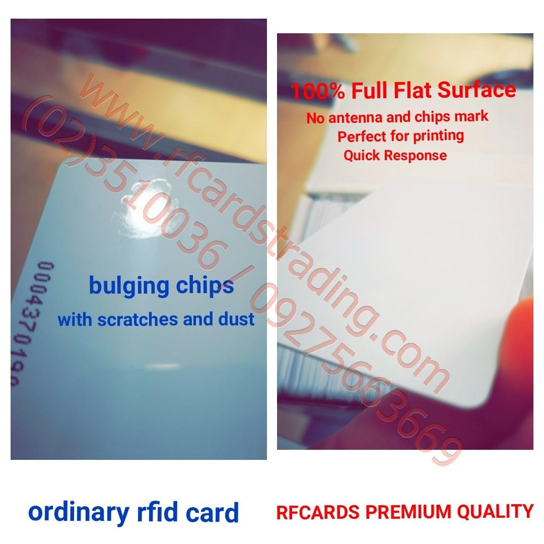 125KHz RFID Card Blank PVC ID Card for access control proximity thin ...