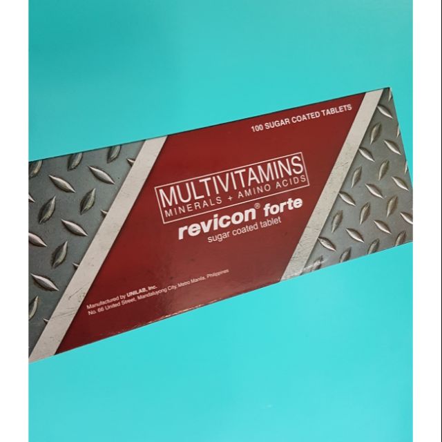 Revicon forte Multivitamins, 100 tablets | Lazada PH