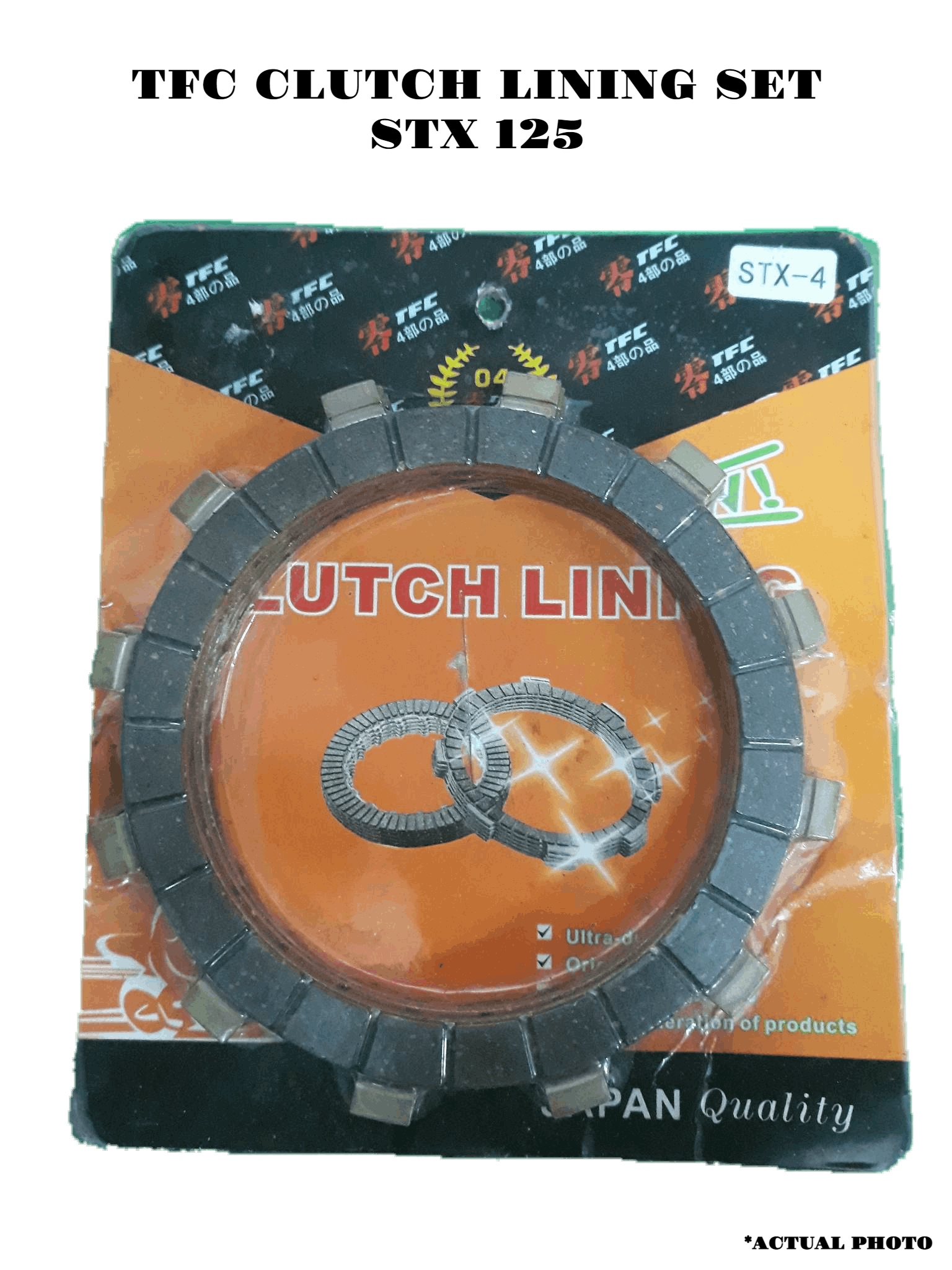 TFC CLUTCH LINING SET MODEL: STX 125 (4PCS.) | Lazada PH