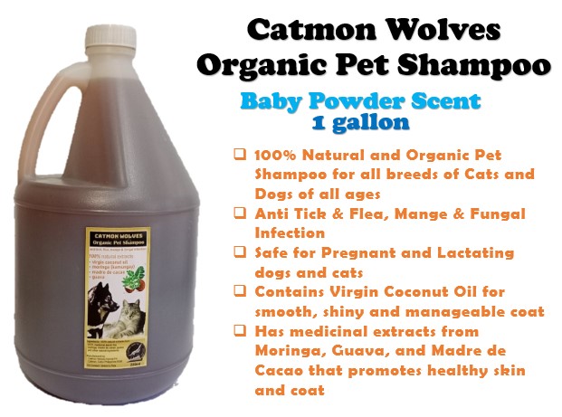 Catmon Wolves Organic Pet Shampoo 1 gallon | Lazada PH