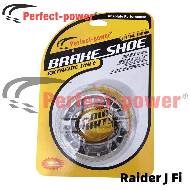 Perfect Power Brake Shoe Suzuki Skydrive Raider J Fi Shogun Smash X 4 ...