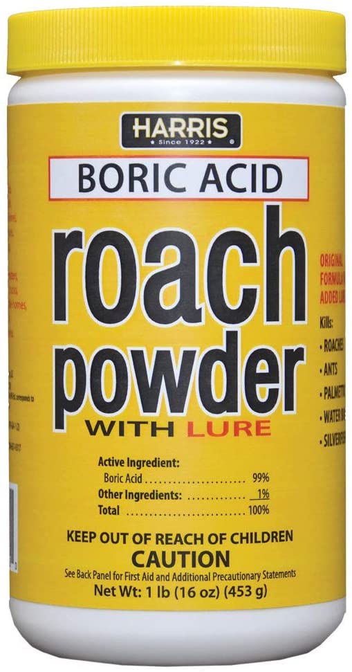 HARRIS Boric Acid Roach Killer Powder with Lure, 16oz | Lazada PH