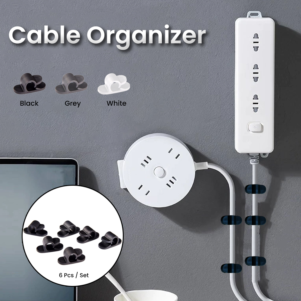 Wire Line Organizer, Cable Organizer Clip Ties Fixer Fastener cable ...
