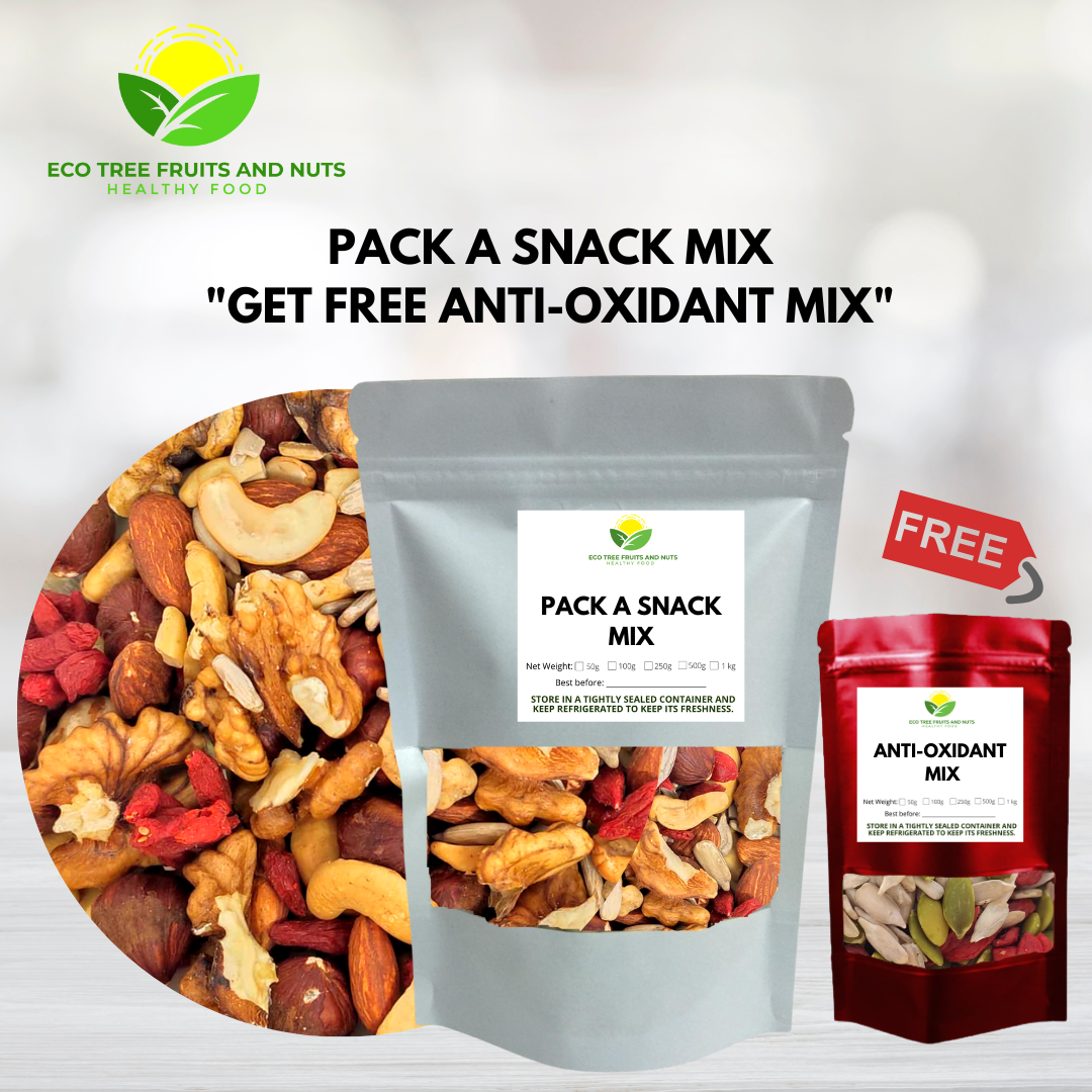 "Pack A Snack mix" (The Ultimate Mixed Fruits & Nuts 500grams, 1kg) Get ...