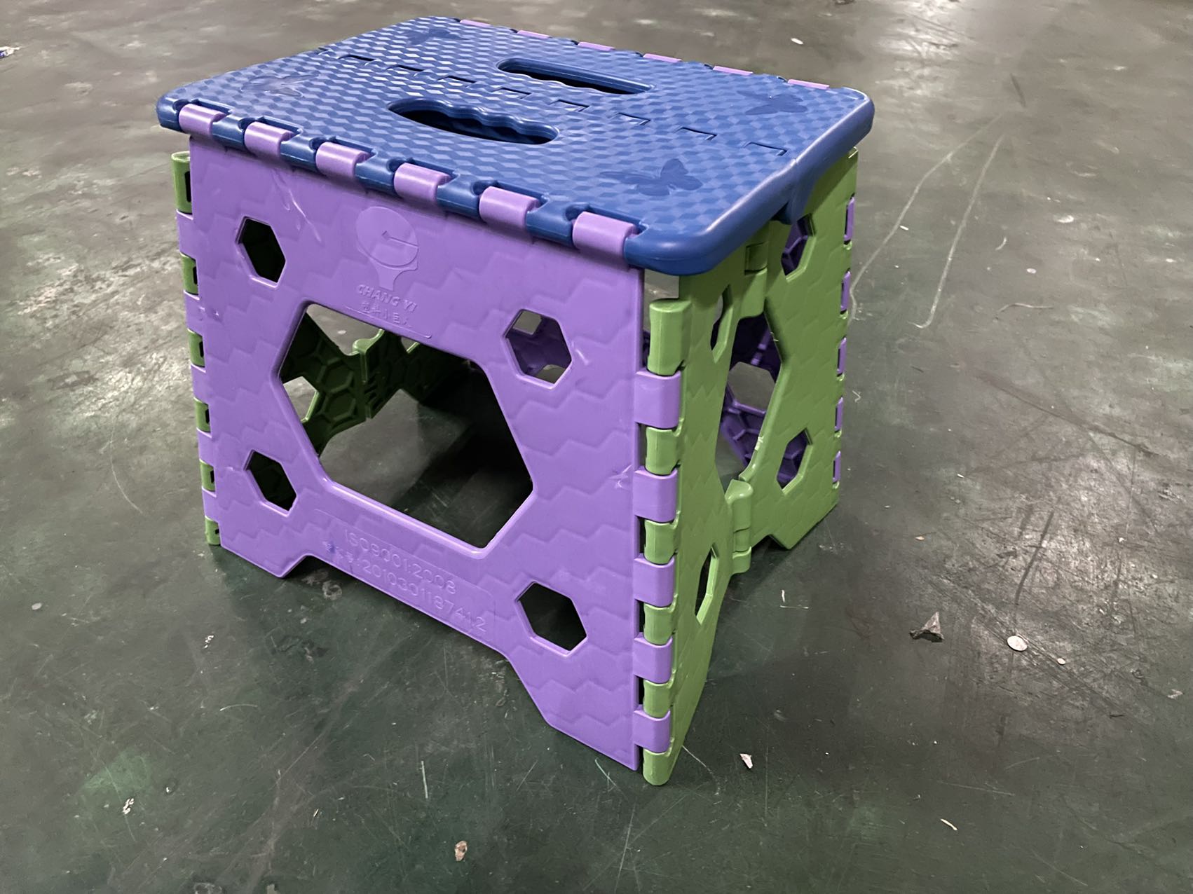 Thicken portable folding plastic stool/step stool | Lazada PH