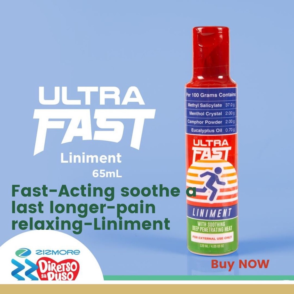 Zizmore Ultrafast -Liniment Lotion 120 ML Soothing and Deep ...