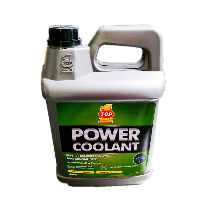 TOP1 Power Coolant GREEN (Advance Cooling System) 4 Liter Recommended ...
