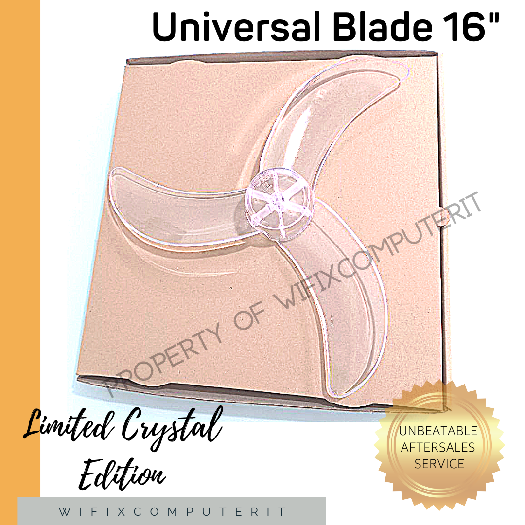 Electric Fan Blade 16" (Asahi/Hanabishi/Camel/Dowell/UniversalFanBlade ...