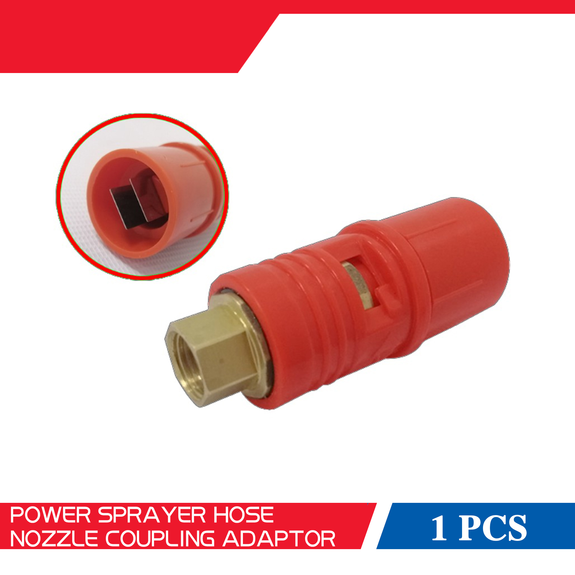 Power Sprayer Pressure Washer Hose Nozzle Coupling Adaptor | Lazada PH