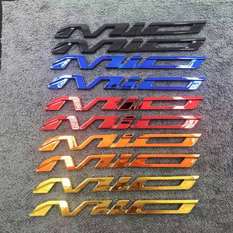 MIO LOGO EMBLEM WITH STICKER FOR MOTORCYCLE [MOON RISING] | Lazada PH