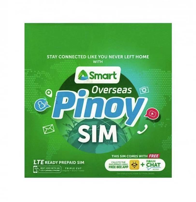 Smart Pinoy Roaming Simcard Brand New Fresh (Ang Sim para sa Overseas ...