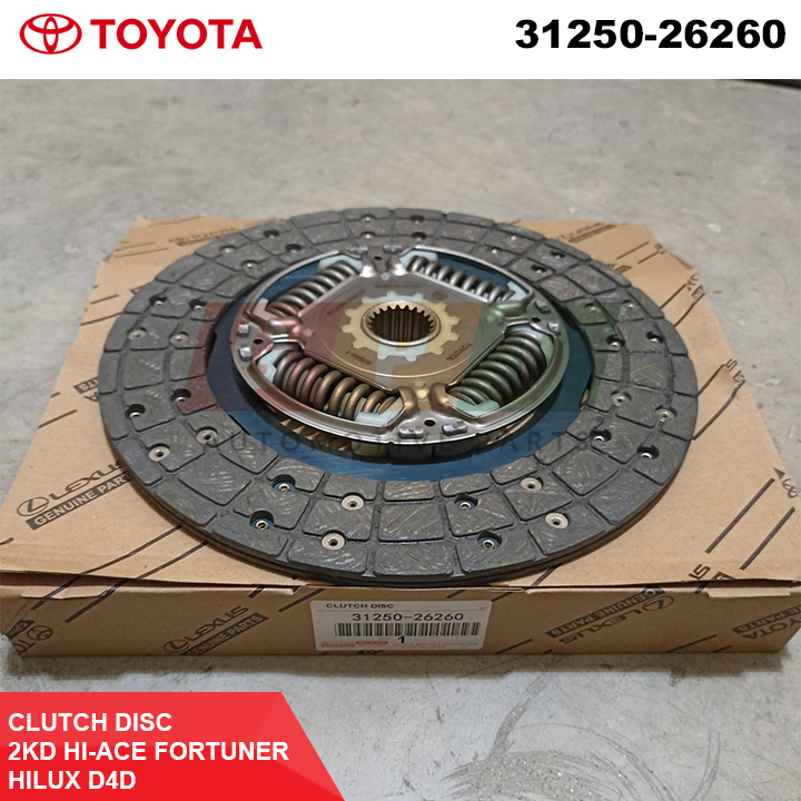 Clutch Disc for Toyota Hiace Fortuner Hilux 2.5 2005-2014 (Part No ...