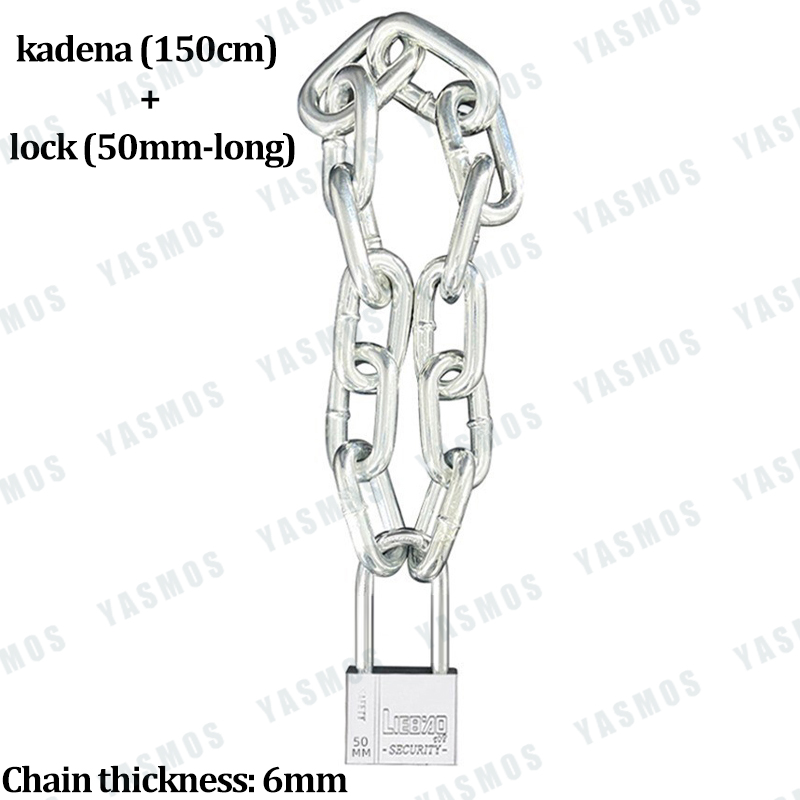 Safety Chain Lock with Thick Hardened Cycling Chain Locks Motorcycle ...