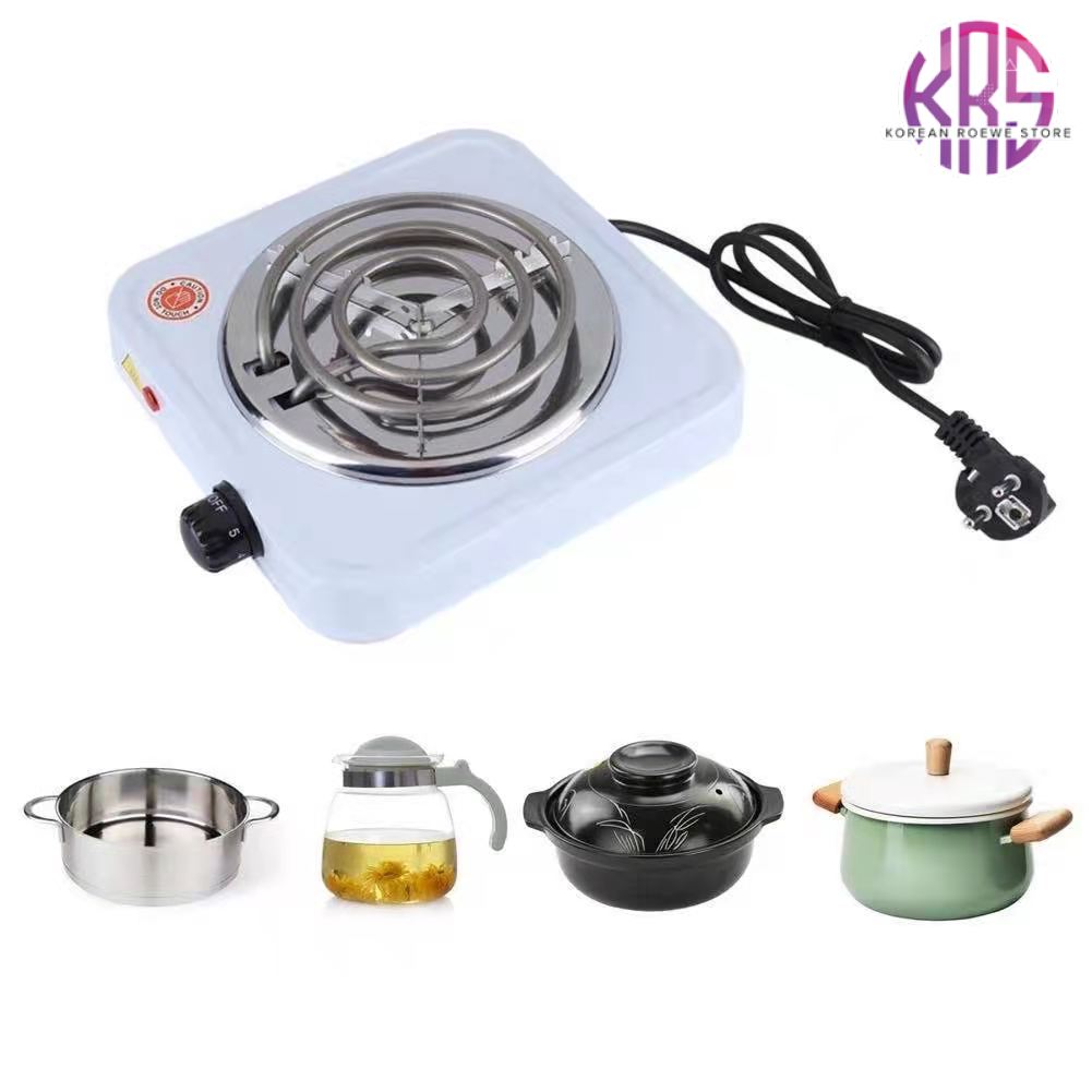 Portable Electric Stove Single Burner 1000W 2000W Hot Plate JX1010B (White) | Lazada PH