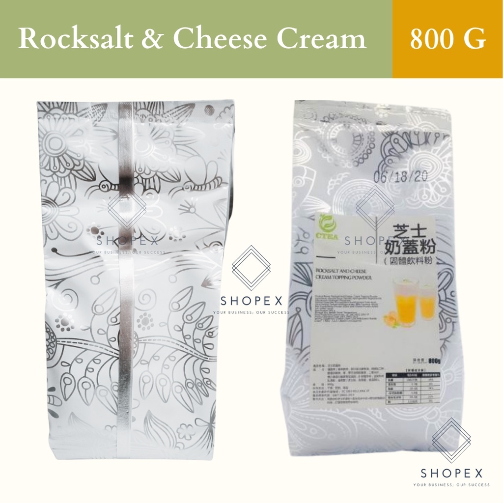 CTEA Rocksalt and Cheese Cream Topping Powder (800g) / Rock salt and ...