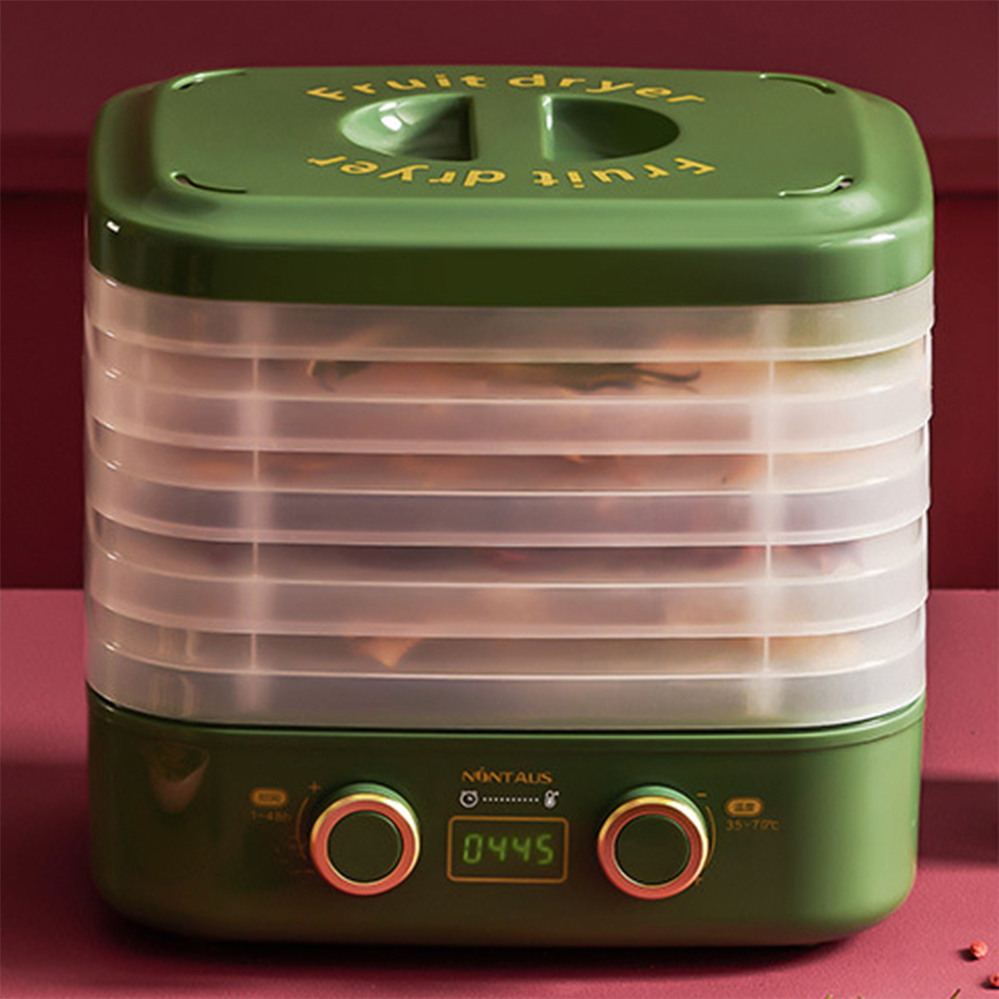 LORNE Food Dryer Dehydrator Machine Timing Adjustable Temperature 5 ...