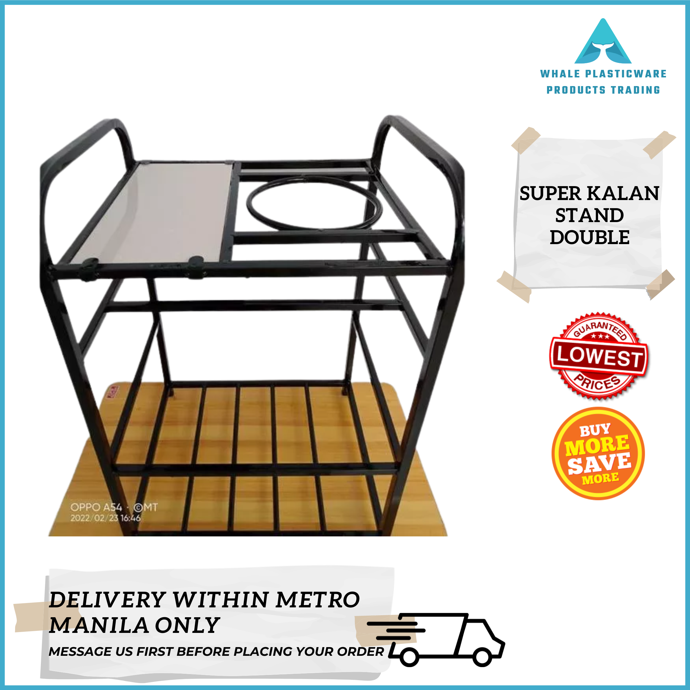 Super Kalan Stand Double 2 Layers | Lazada PH