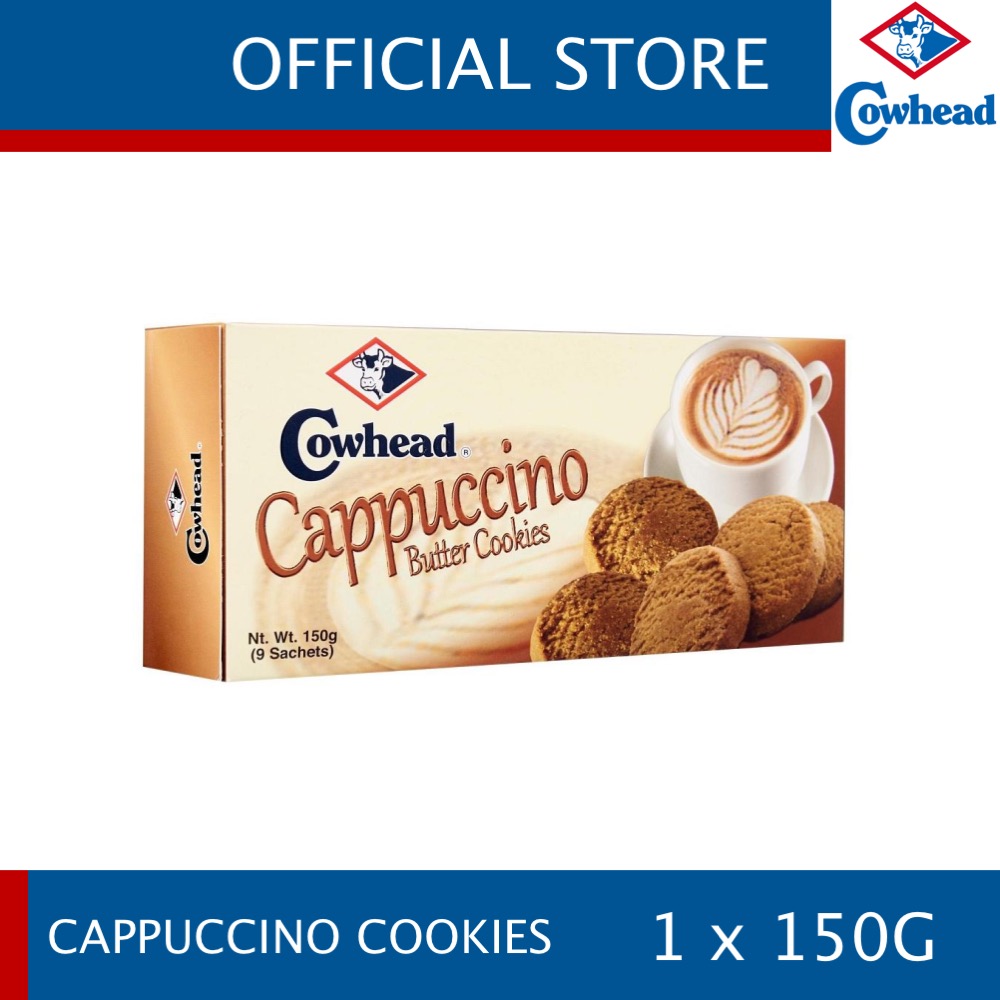 Cowhead Cappuccino Butter Cookies 150g x 1 [Biscuits - Cookies] | Lazada PH