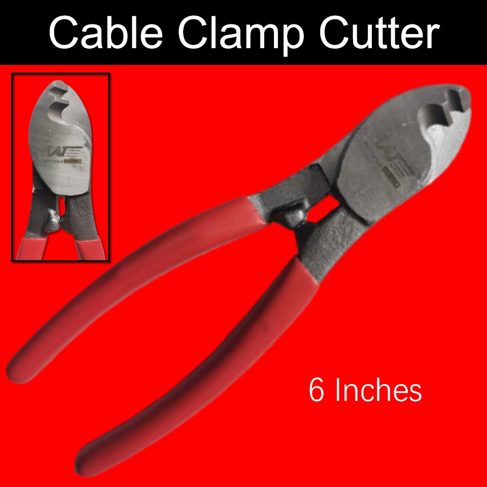 Toyu Cable Clamp Cutter Industrial Polish Anti-Rust Cable Cutter ...