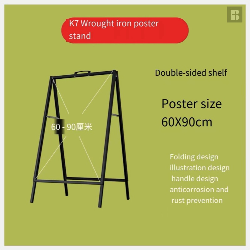 A Type Foldable Stand Signage / Floor Sign Sintra Board Menu Printing ...