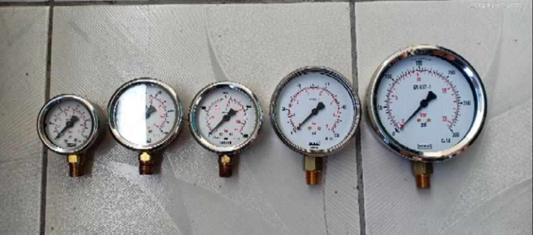 WIKA Germany Pressure Gauge (200PSI/300PSI/400PSI/500PSI) | Lazada PH