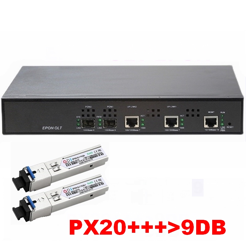 EPON OLT 2PON Ports FTTH CATV OLT with 2PCS PON MODULE VSOL GPON OLT ...
