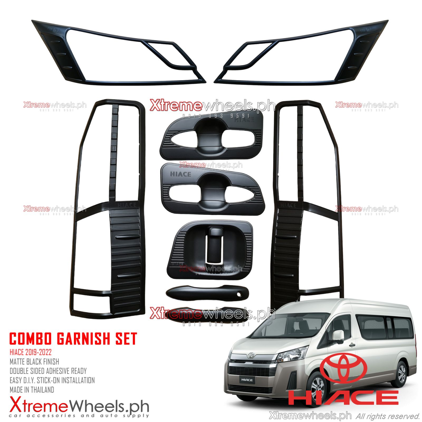 Hiace Commuter Deluxe / GL / Super Grandia 2019-2022 Thick Thailand ...