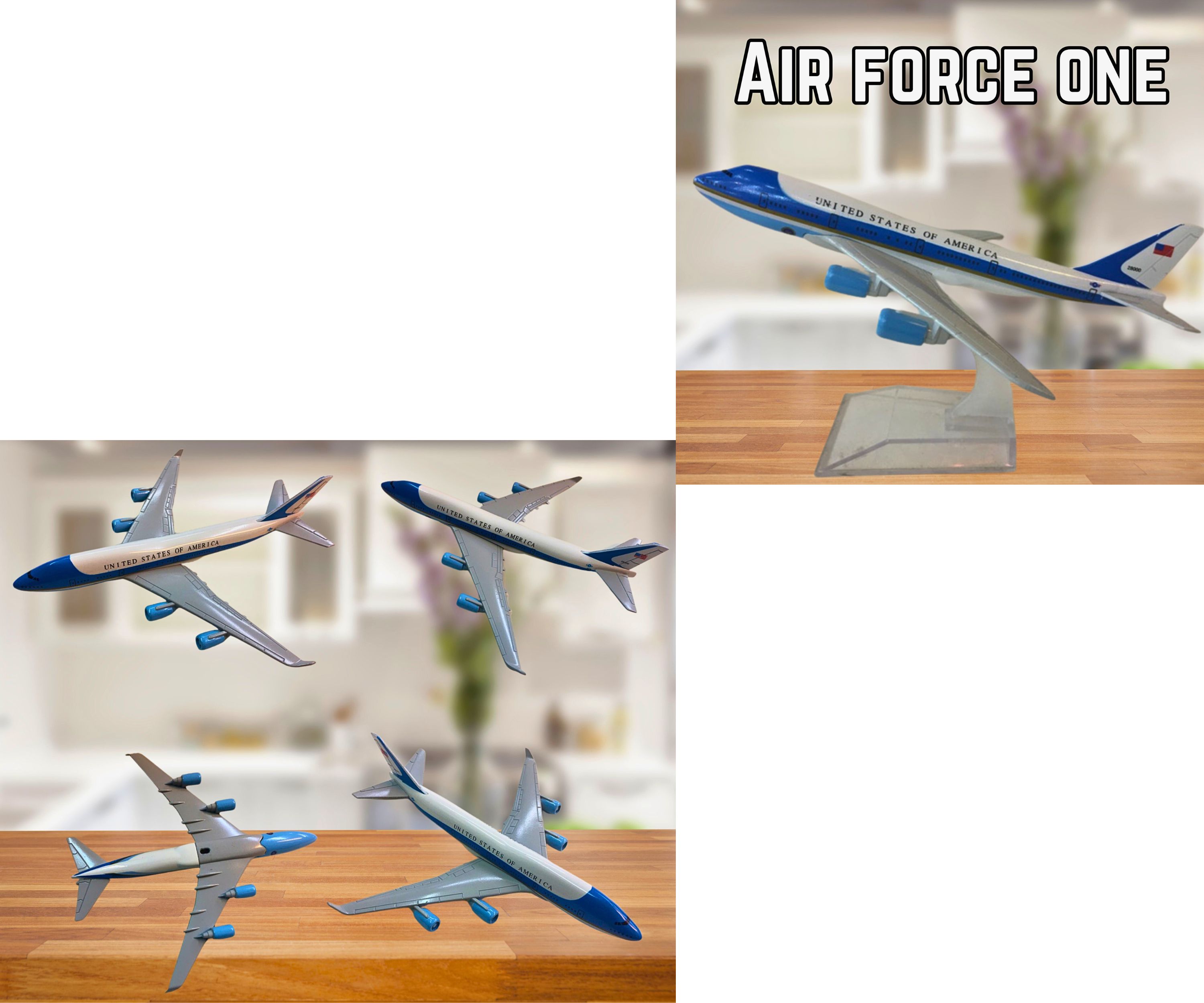 Diecast Airplanes w/o Landing Gears - PH Airlines PAL A320, Air Force ...