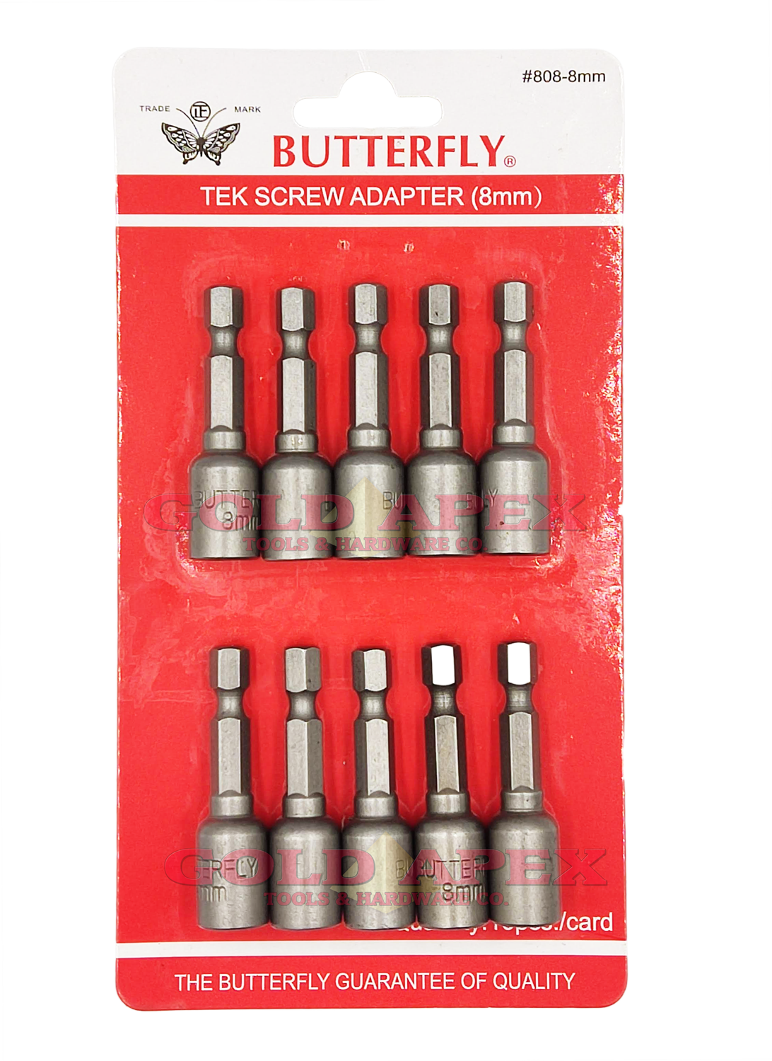 Butterfly #808 Magnetic Tek Screw Adaptor (8mm) | Lazada PH