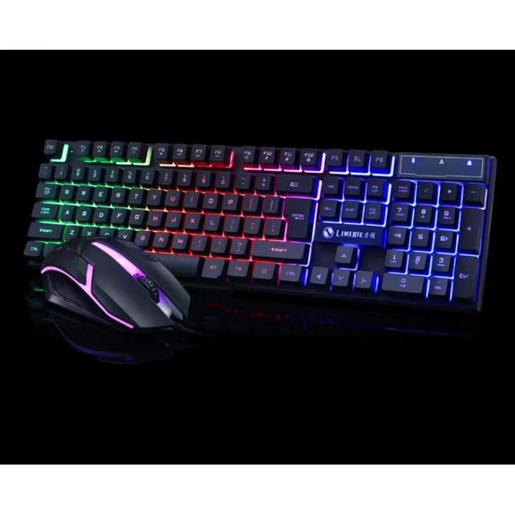 rakk keyboard 100 Lucky Keyboard set 104 keys Rainbow Gaming USB Wired ...