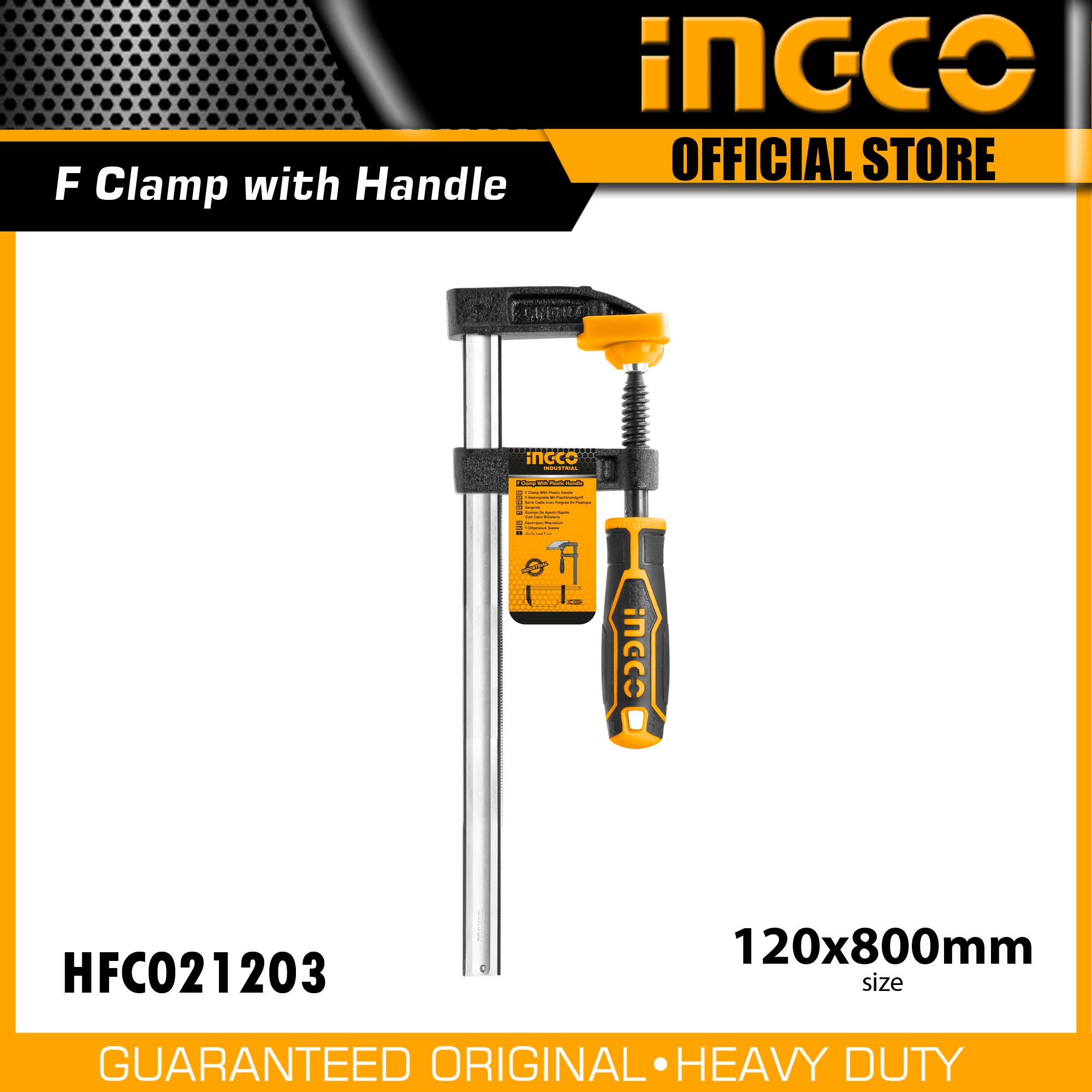 INGCO F Clamp with Handle 120x800mm (HFC021203) IHT | Lazada PH
