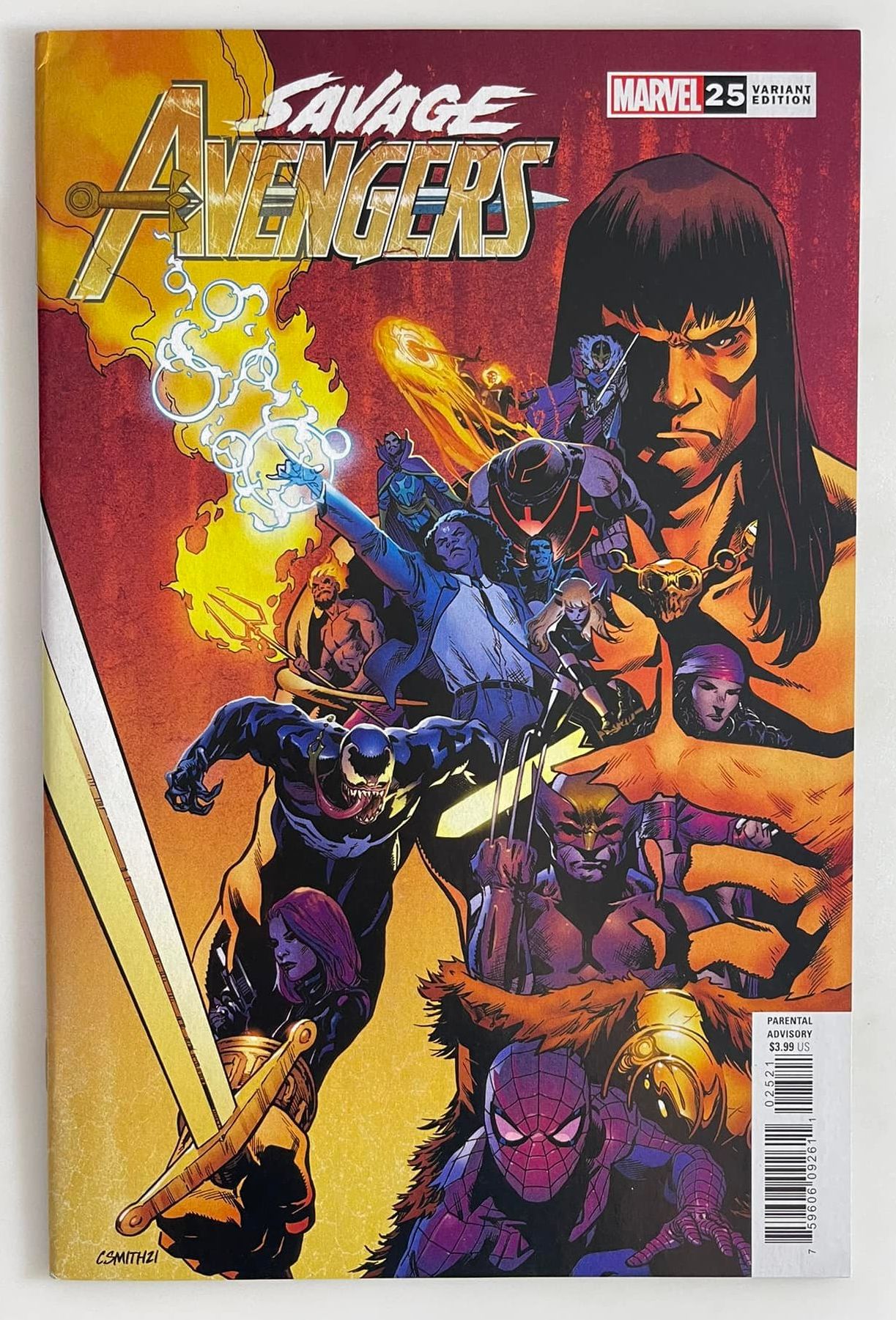 Savage Avengers 25 B Published Dec 2021 by Marvels Written by Gerry ...