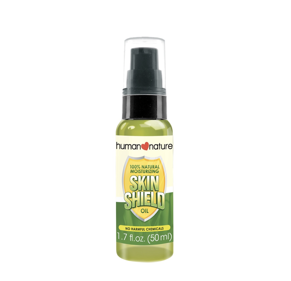 Human Nature Skin Shield Oil DEET-Free | 100% Natural Citronella ...