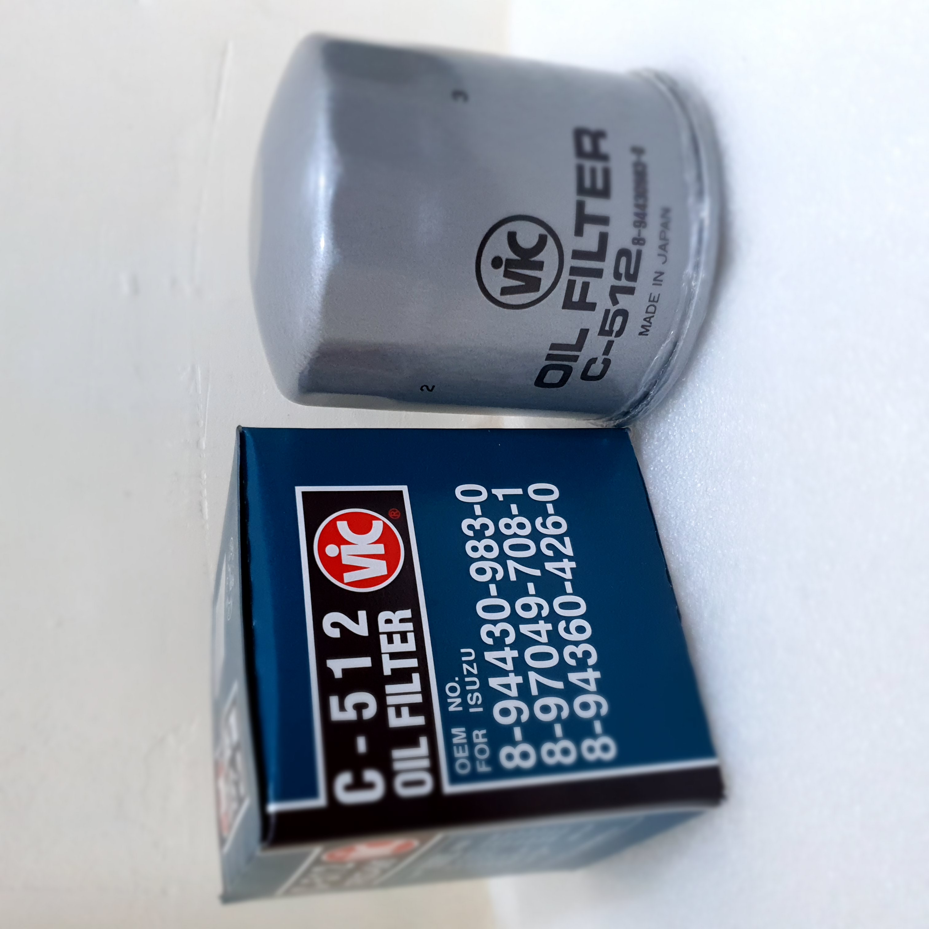 VIC Oil Filter Isuzu (C-512) | Lazada PH