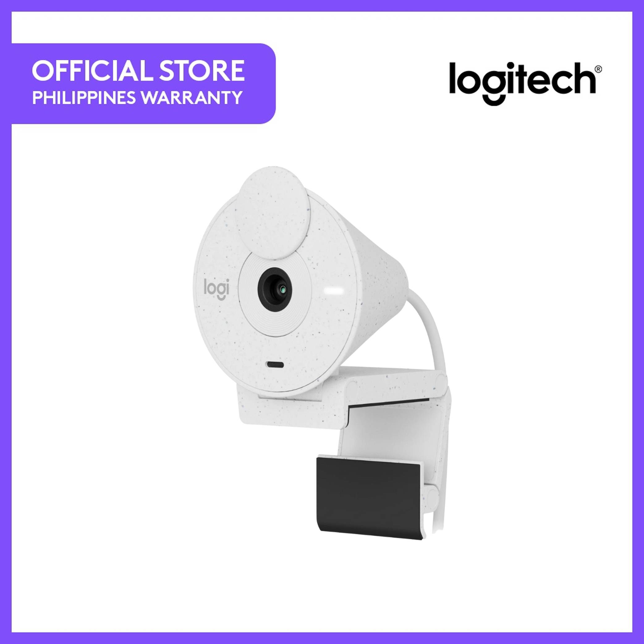 Logitech Brio 300 Full HD Webcam with Auto Light Correction, Noise ...