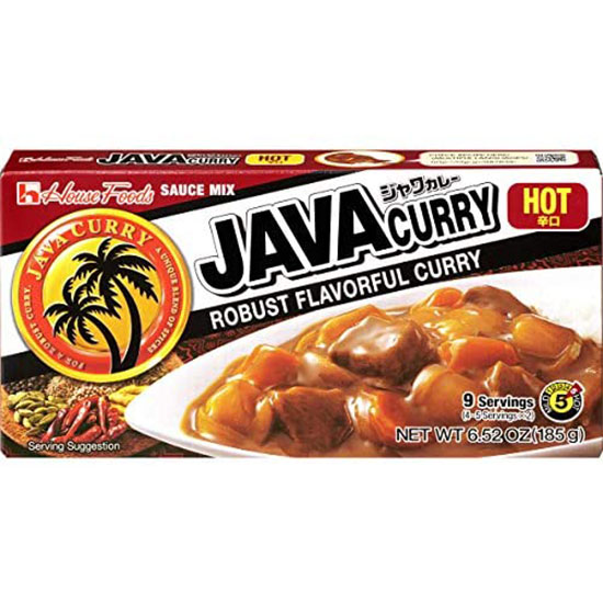 House Foods Java Curry Sauce - HOT 185g | Lazada PH