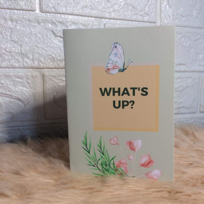 Aesthetic Greeting Cards For You! hi hello how are you cards | Lazada PH