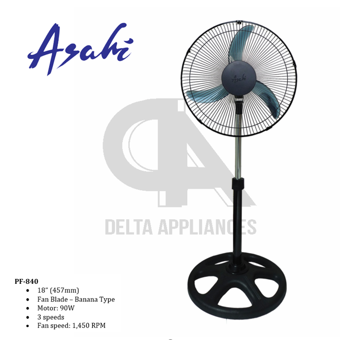 Asahi PF-840 Stand Fan 18" | Lazada PH